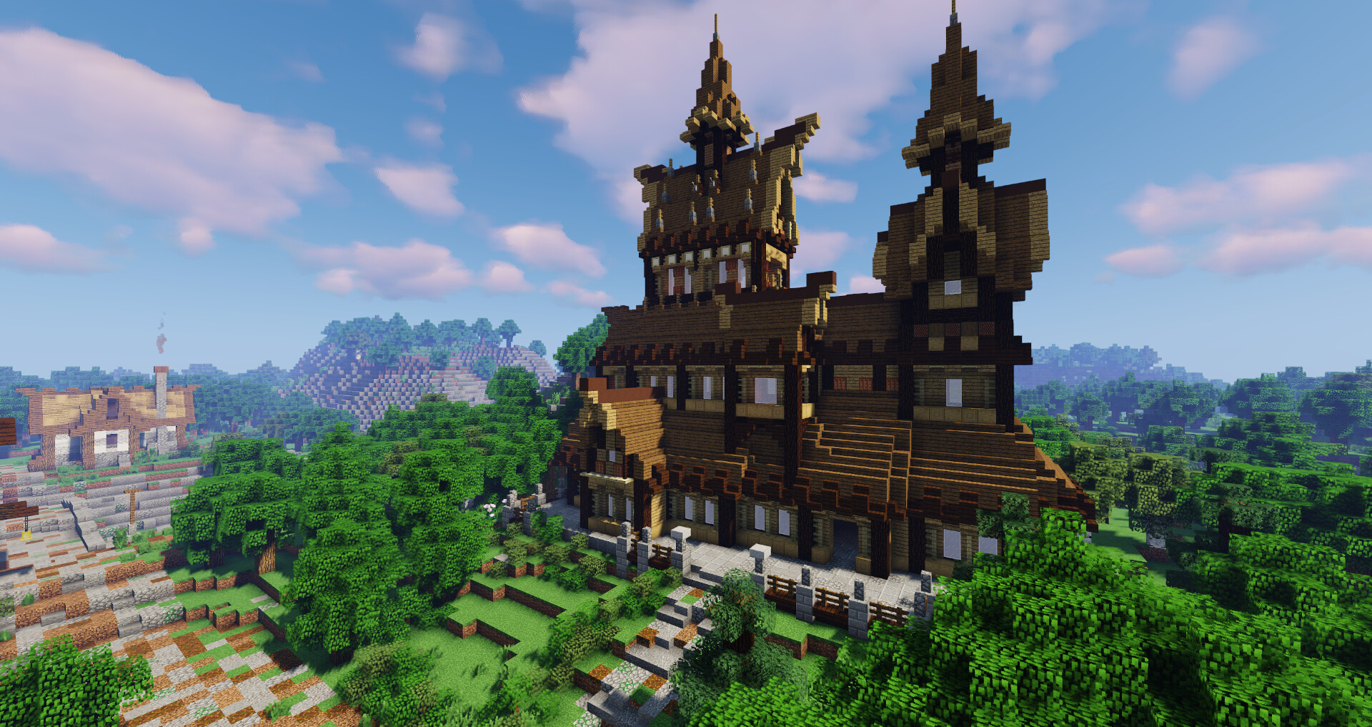 Viking Stave Church Minecraft Map