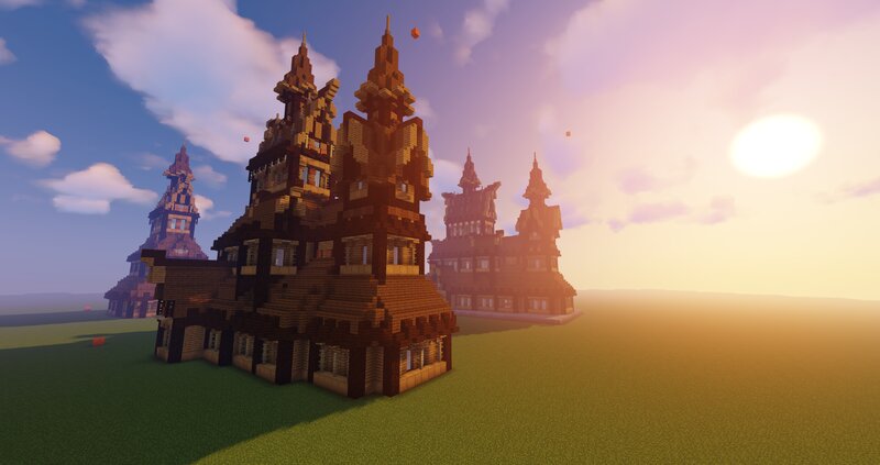 Viking Stave Church Minecraft Map