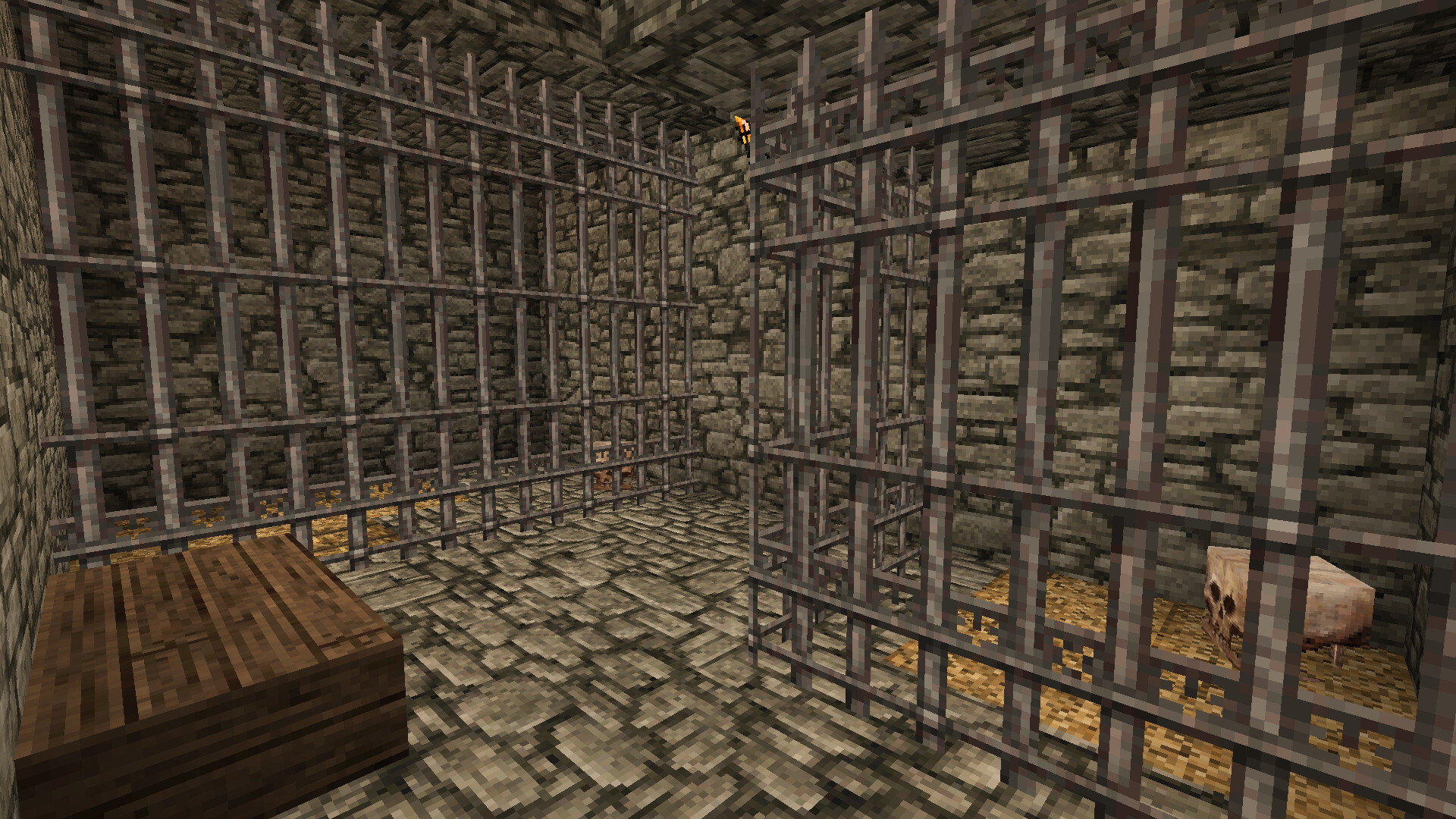 Square stone donjon Minecraft Map