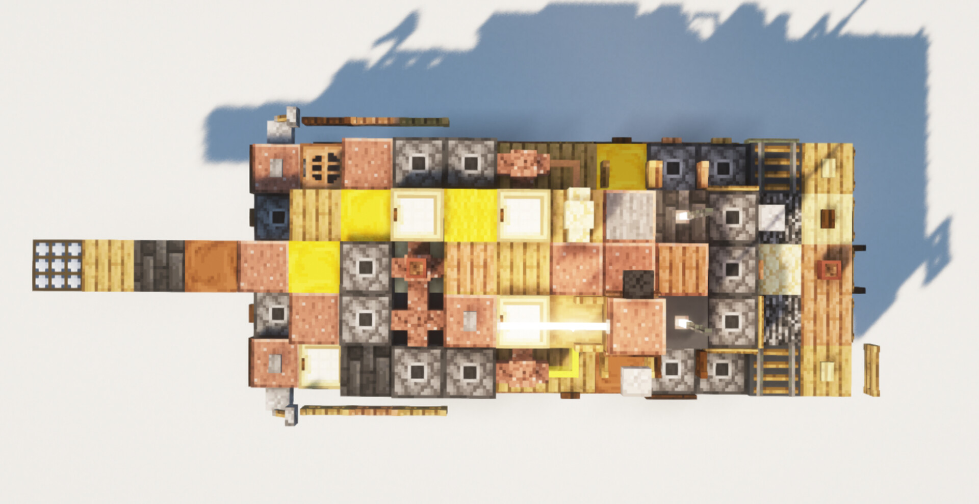 1.5:1 Scale Leopard 2A7+ German Main Battle Tank Minecraft Map