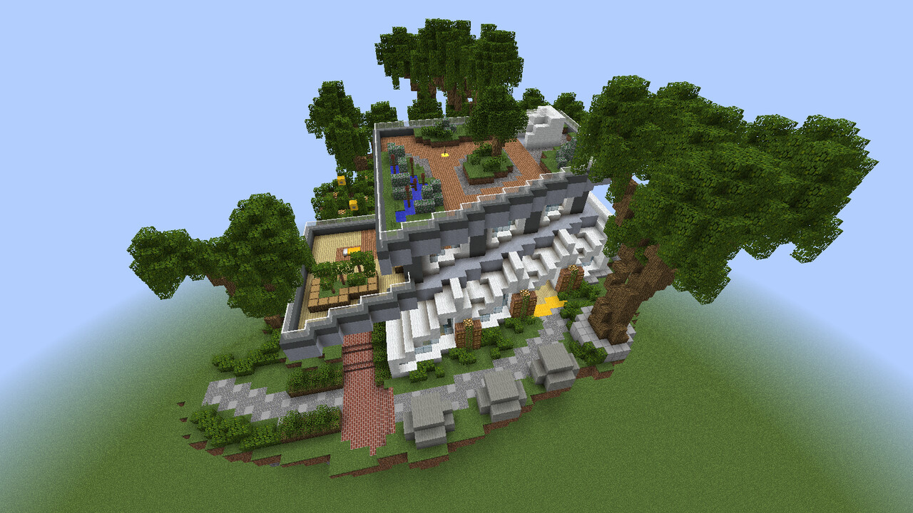 FREE DOWNLOAD [BedWars/EggWars] High-Tech Minecraft Map