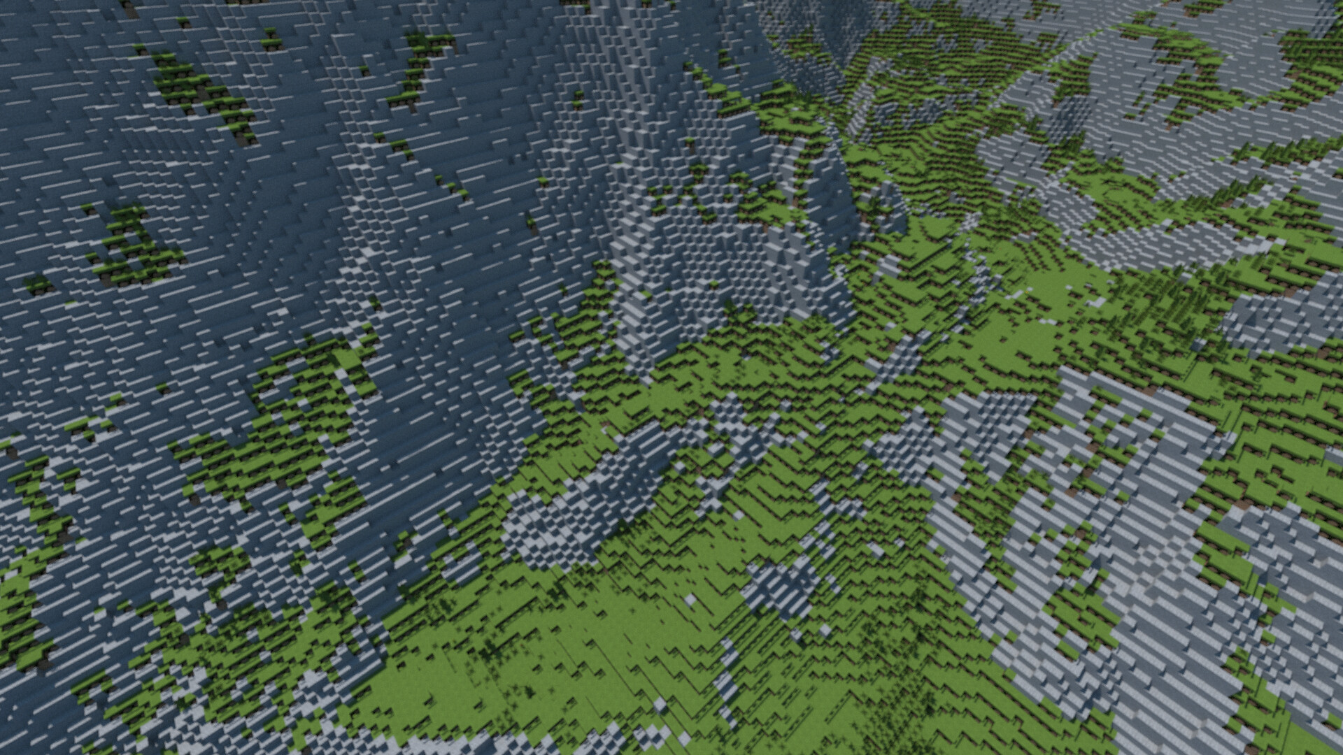 Diamond Island (Remastered) ~ 2000 x 2000 Minecraft Map