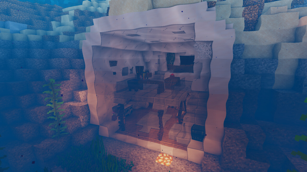 Underwater Modern House #1 Minecraft Map