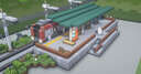 Small Train Station Minecraft Map