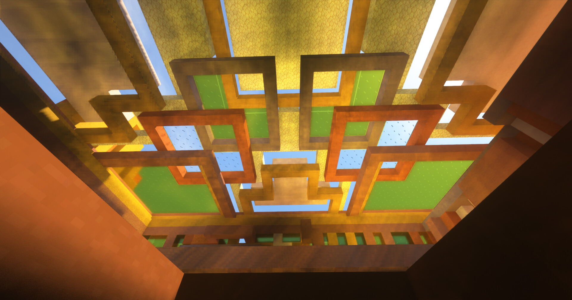 Nick's Mesa Temple Minecraft Map