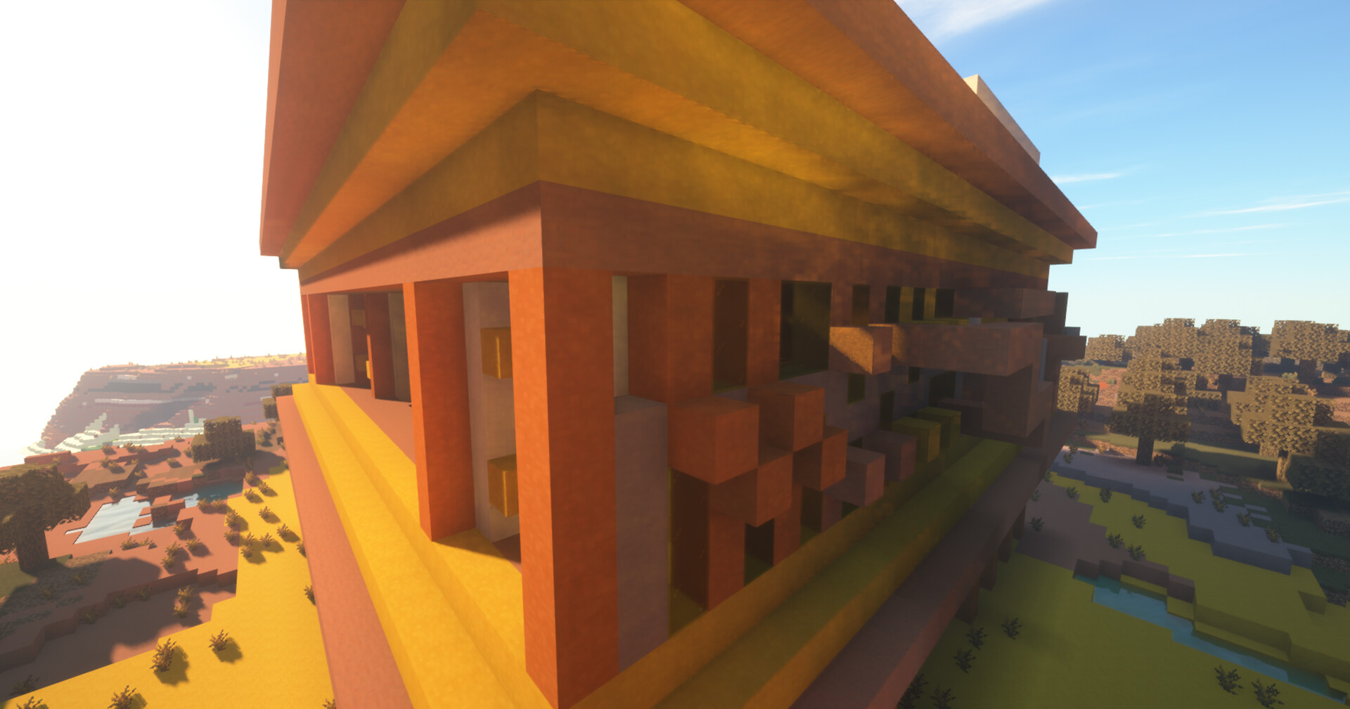 Nick's Mesa Temple Minecraft Map