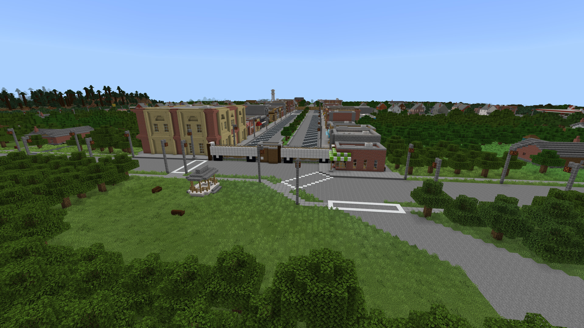 The Walking Dead - Woodbury [Download] Minecraft Map