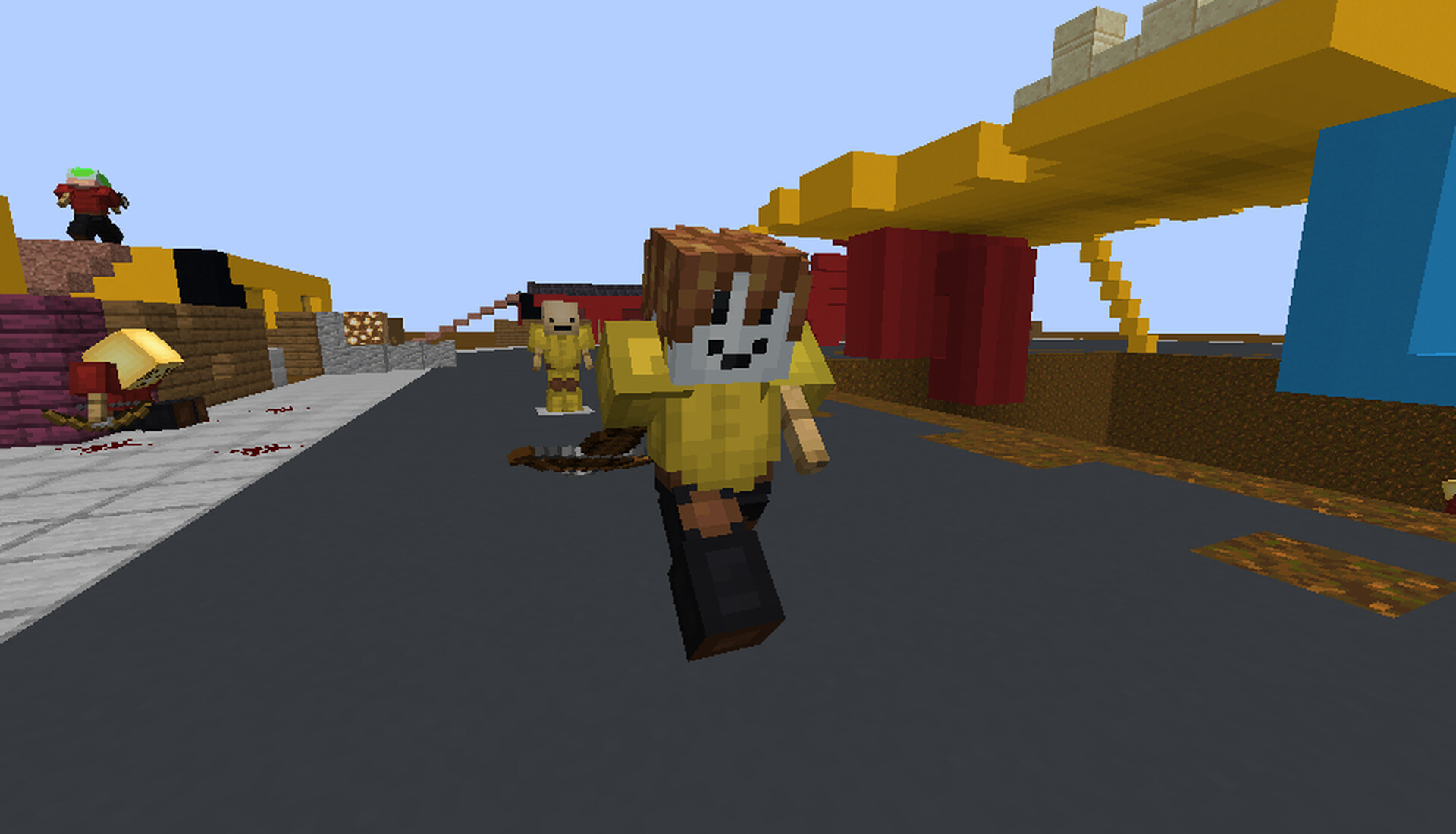 Neighborhood war [OLD] Minecraft Map