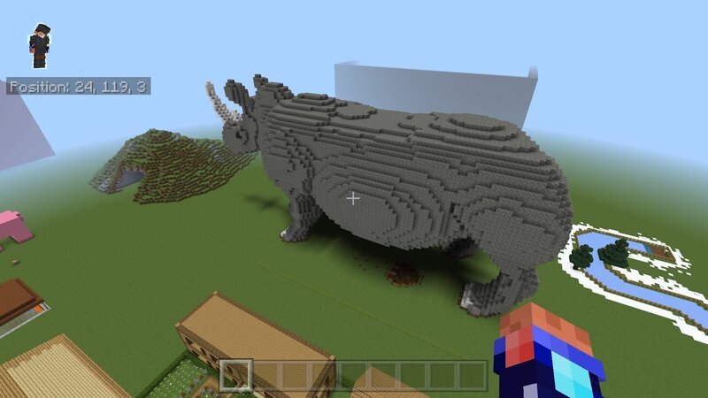 Rhinocéros Minecraft Map
