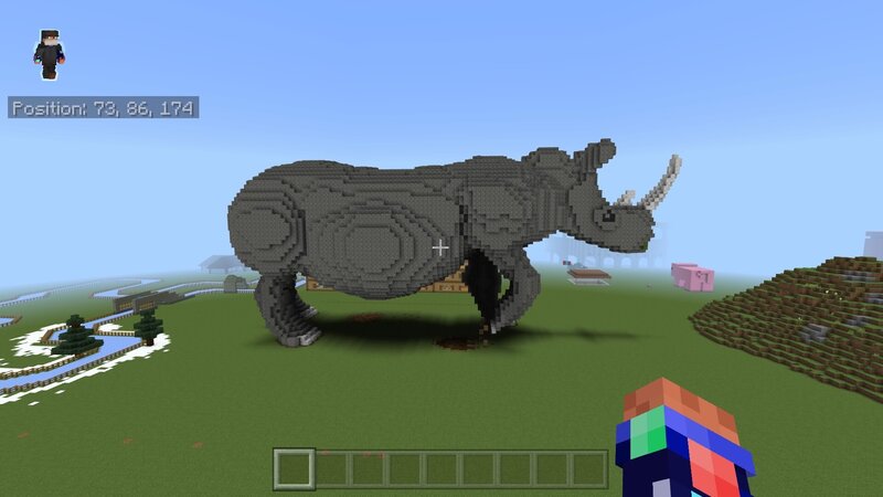 Rhinocéros Minecraft Map