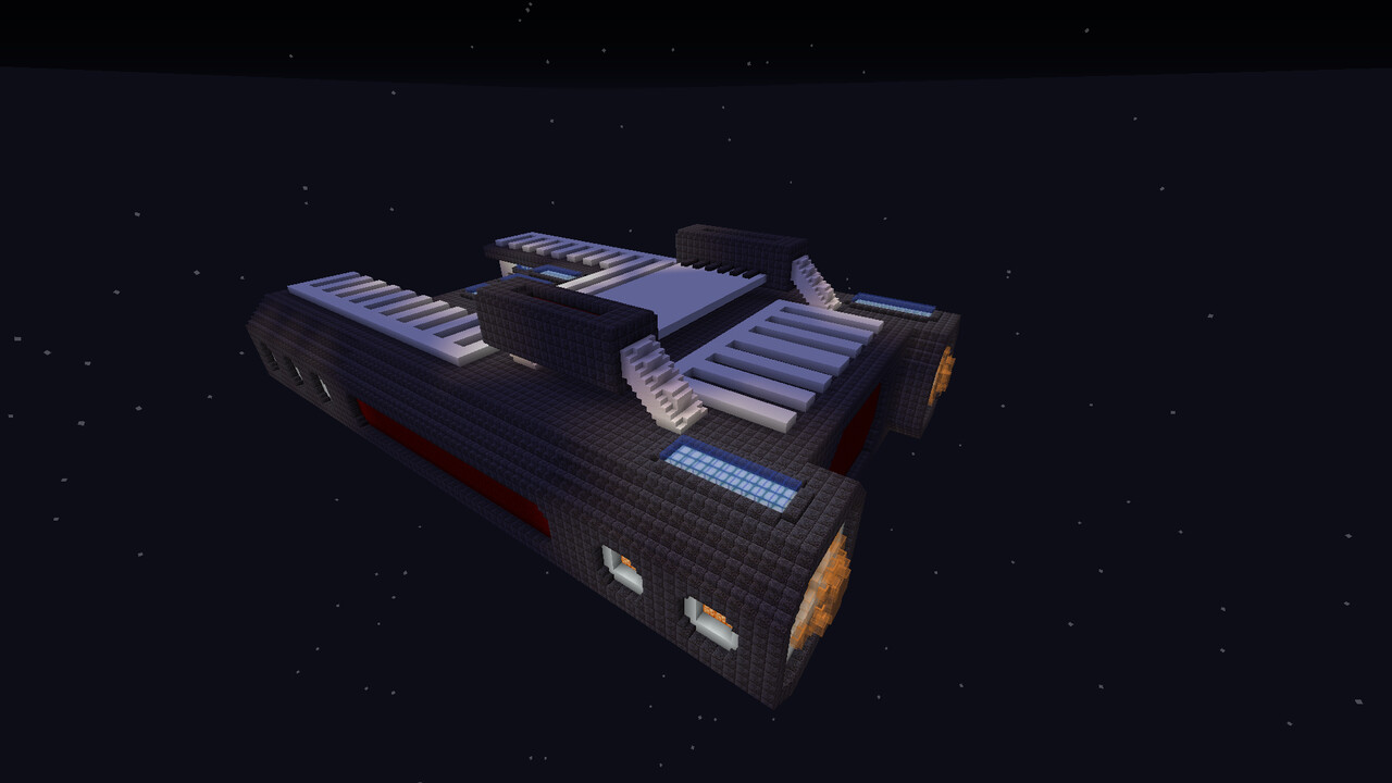 Spaceship "Singularity" Minecraft Map