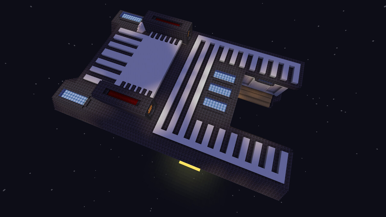 Spaceship "Singularity" Minecraft Map