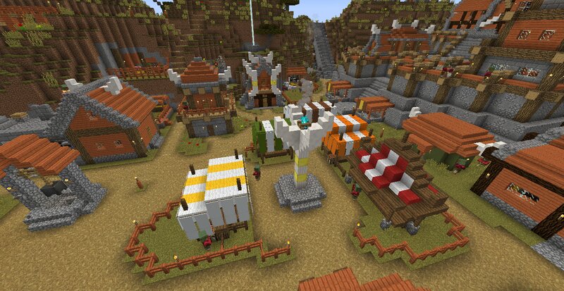 Barbarians Stronghold Minecraft Map