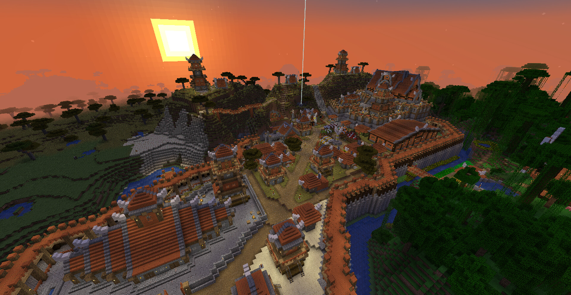 Barbarians Stronghold Minecraft Map