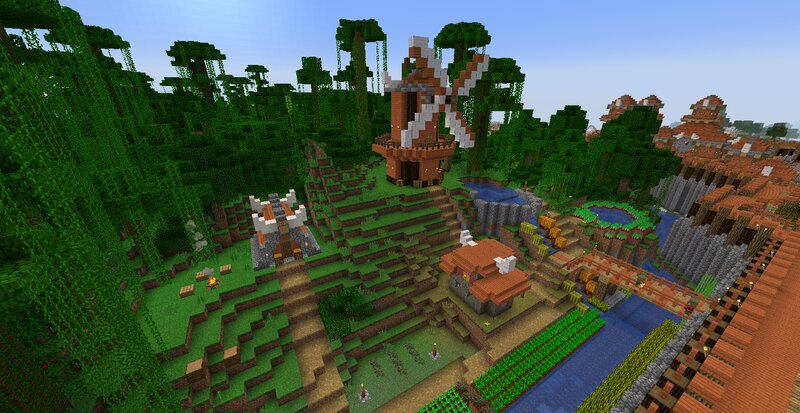 Barbarians Stronghold Minecraft Map