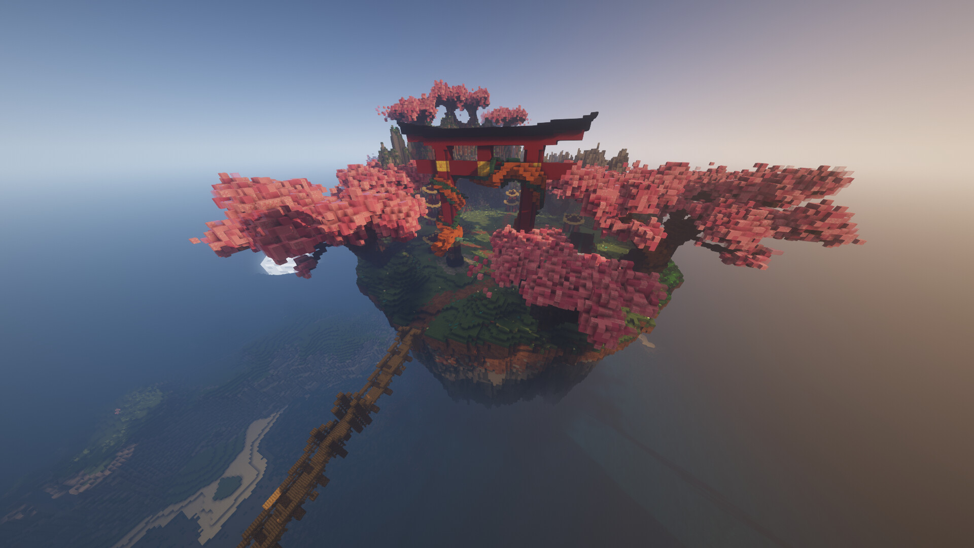 Ancient Japanese Floating Island PMC Nvidia 3070 With BSL Shaders ...