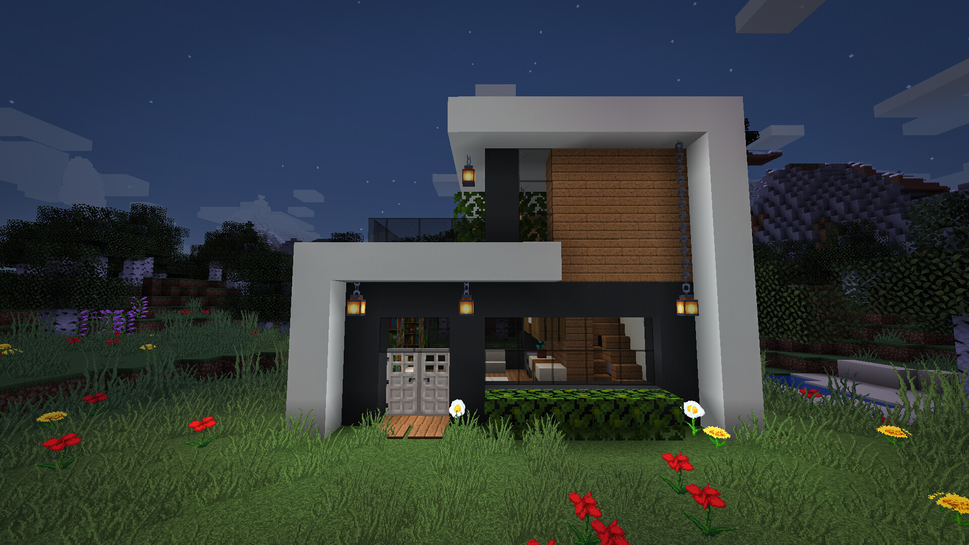 Modern Tiny House with Secret Passageway! - House Tour UpcomingVillain ...