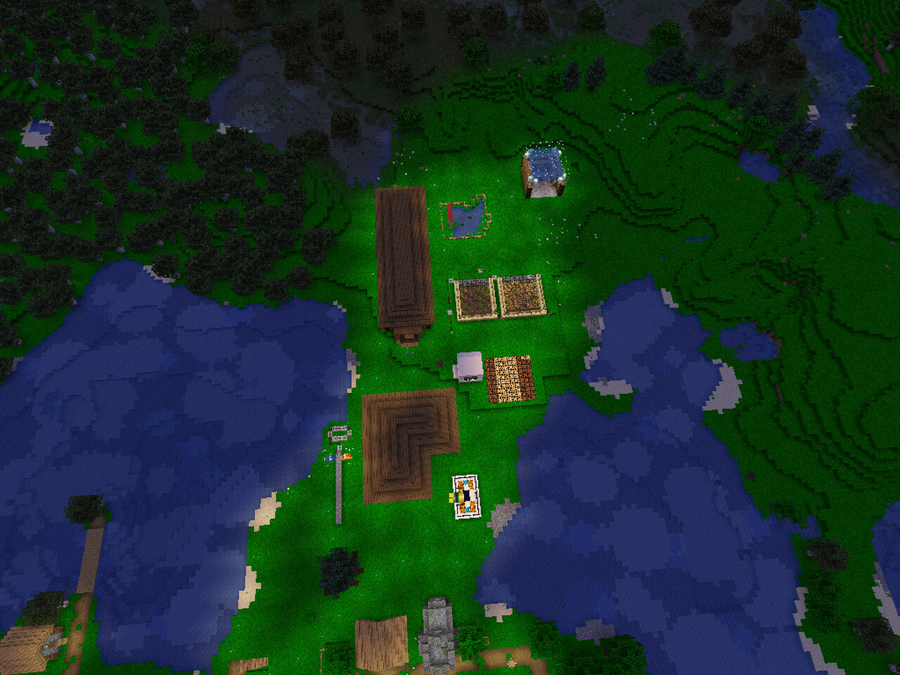 Survival Base Minecraft Map