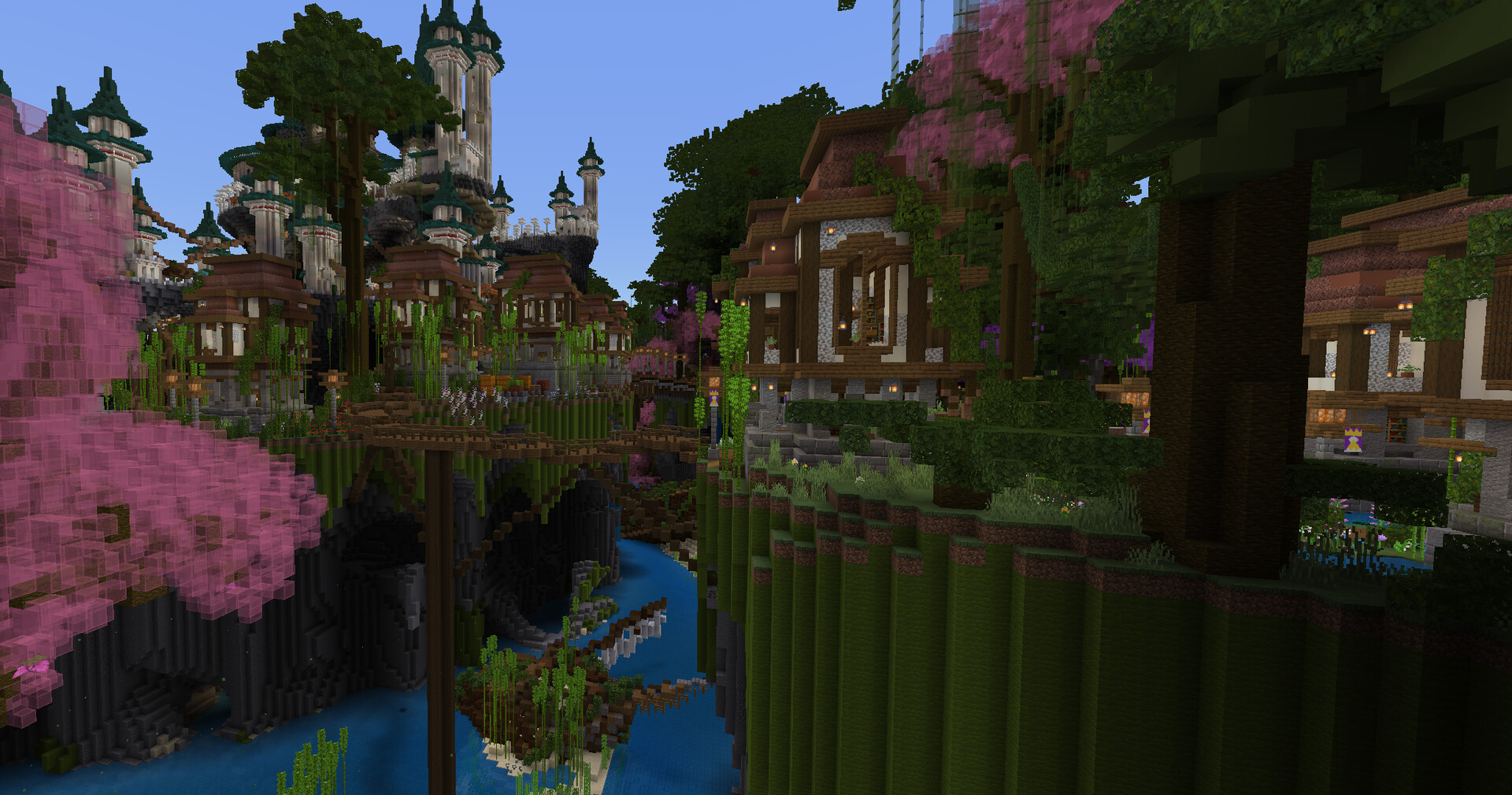 Aurora Falls + Core Pack Minecraft Map