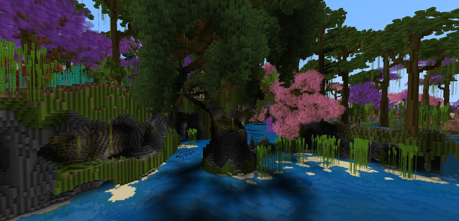 Aurora Falls + Core Pack Minecraft Map