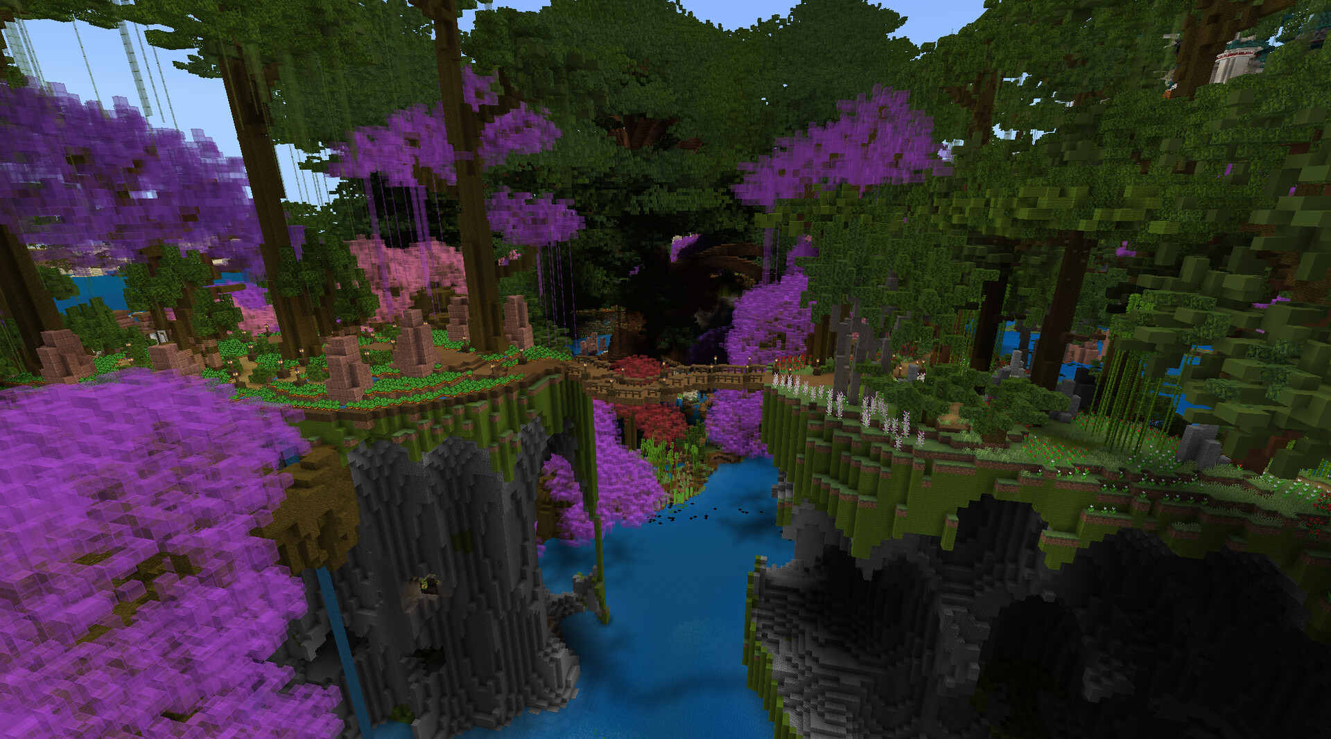 Aurora Falls + Core Pack Minecraft Map