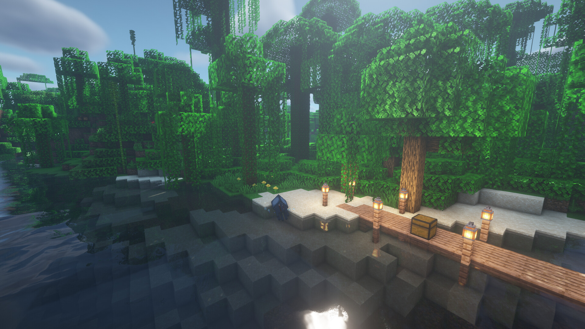 Jungle Survival Starter House Minecraft Map
