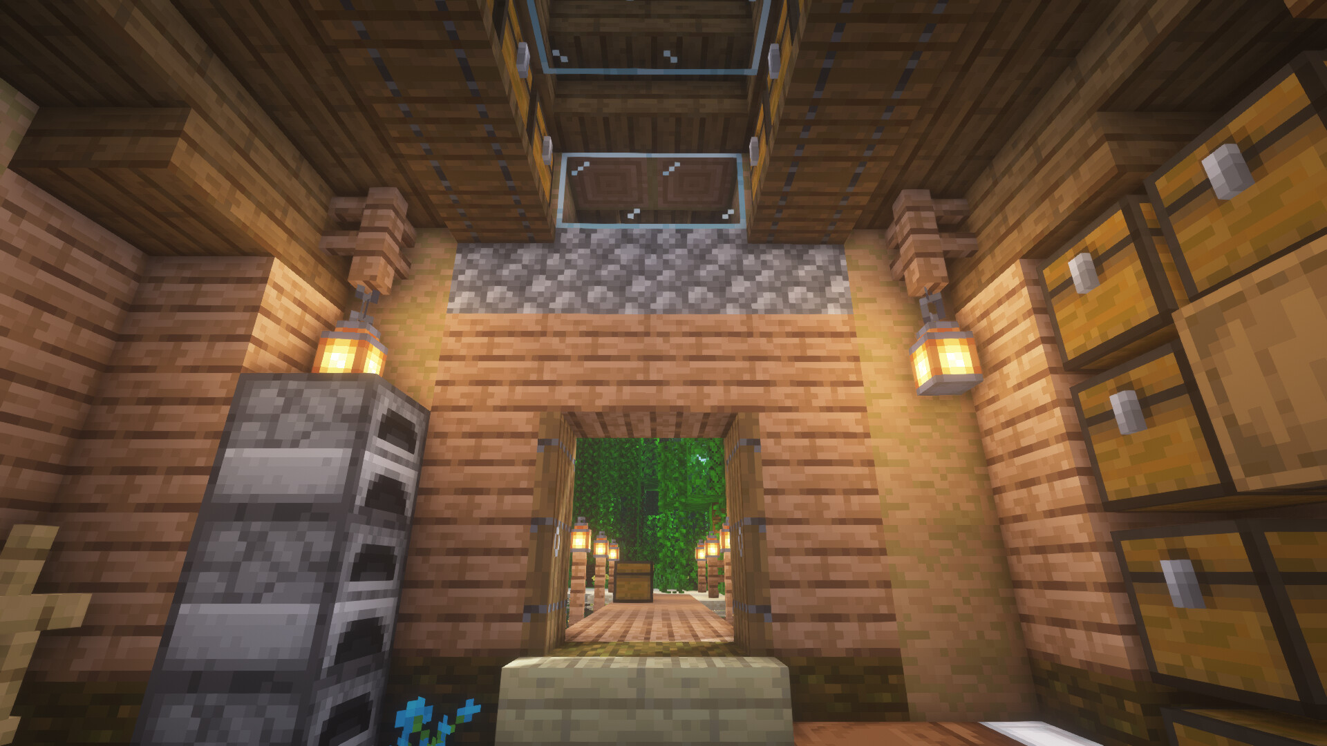 Jungle Survival Starter House Minecraft Map