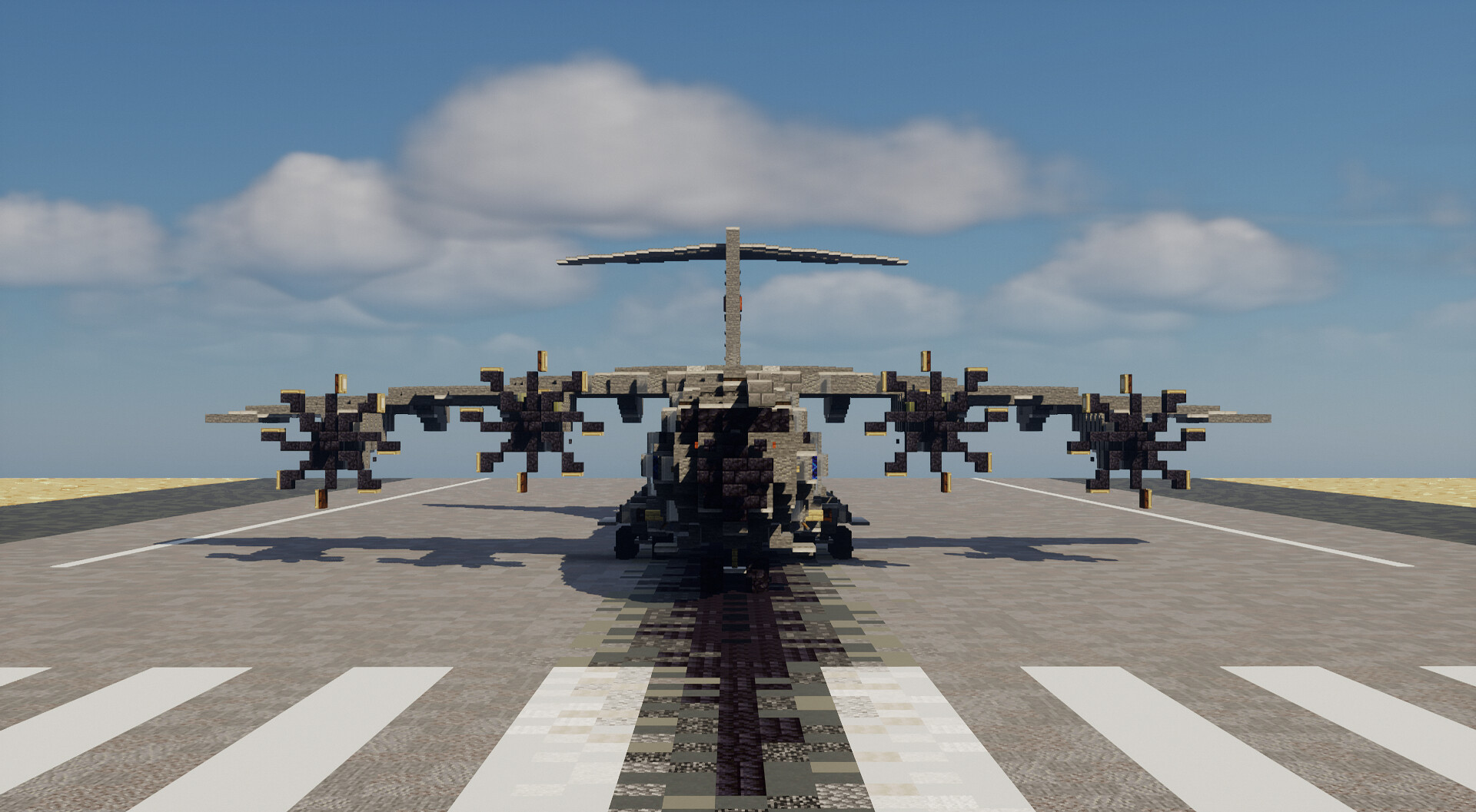 A400M Atlas - 1.5:1 Scale Minecraft Map