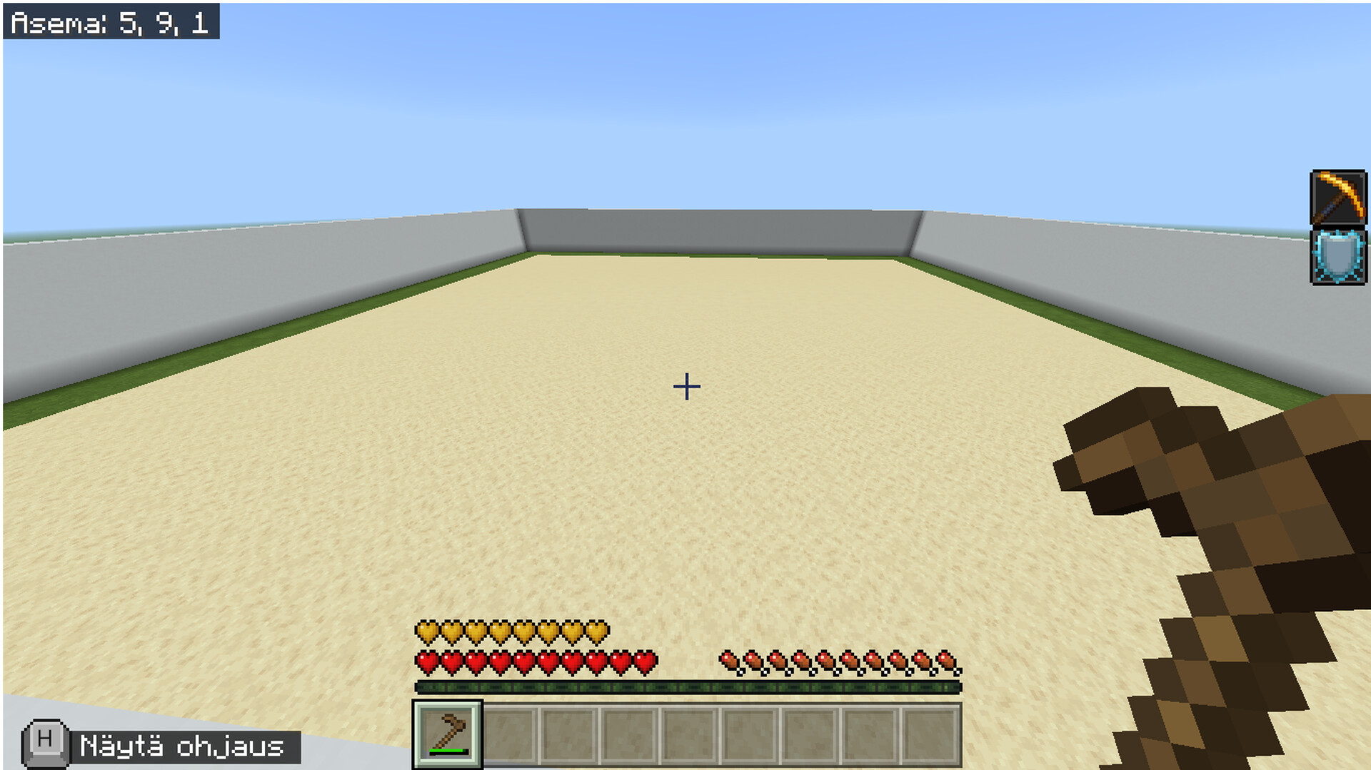 Redstone playground with chest UI control panel Minecraft Map