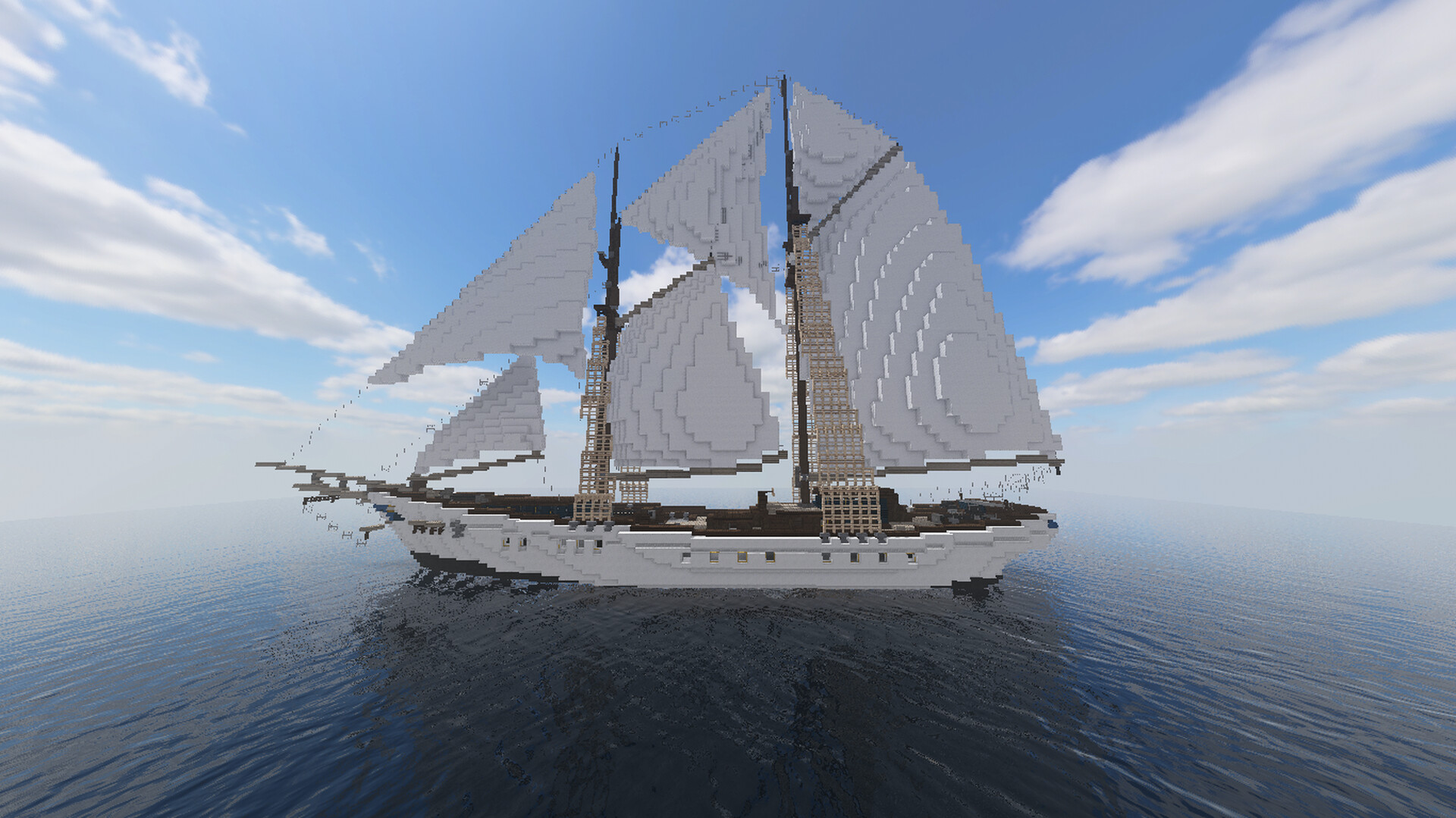 Classic Sailing Yacht Minecraft Map