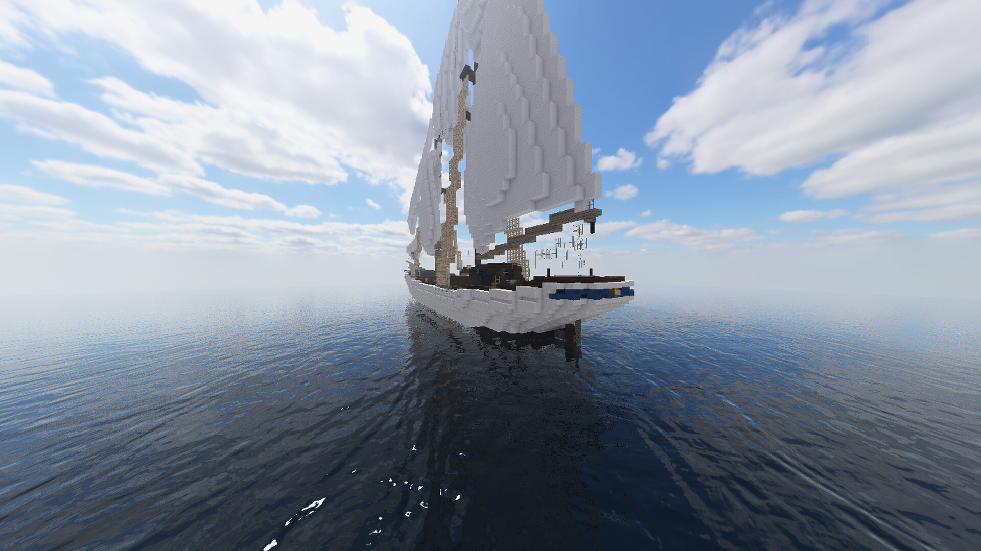 Classic Sailing Yacht Minecraft Map