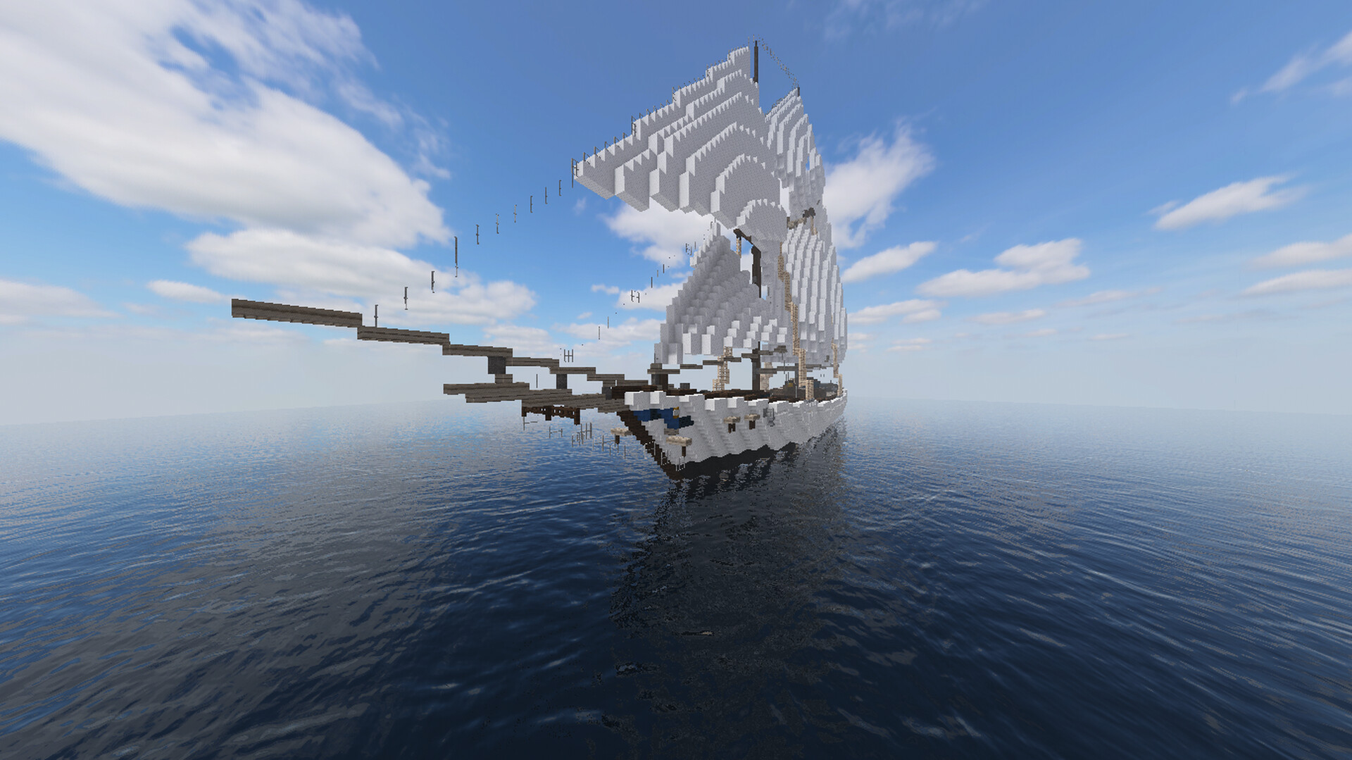 Classic Sailing Yacht Minecraft Map