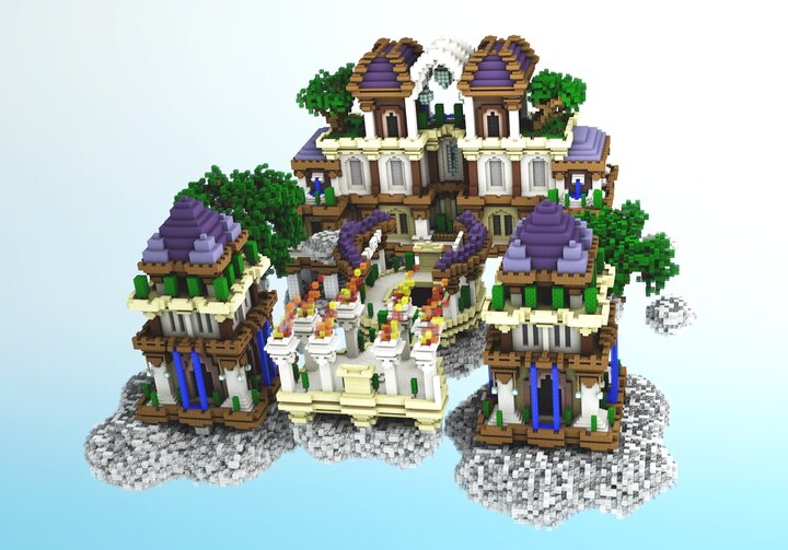 Royal Skyblock Spawn Minecraft Map