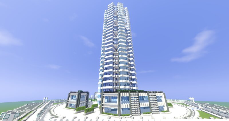 Quartz Tower #21 Minecraft Map