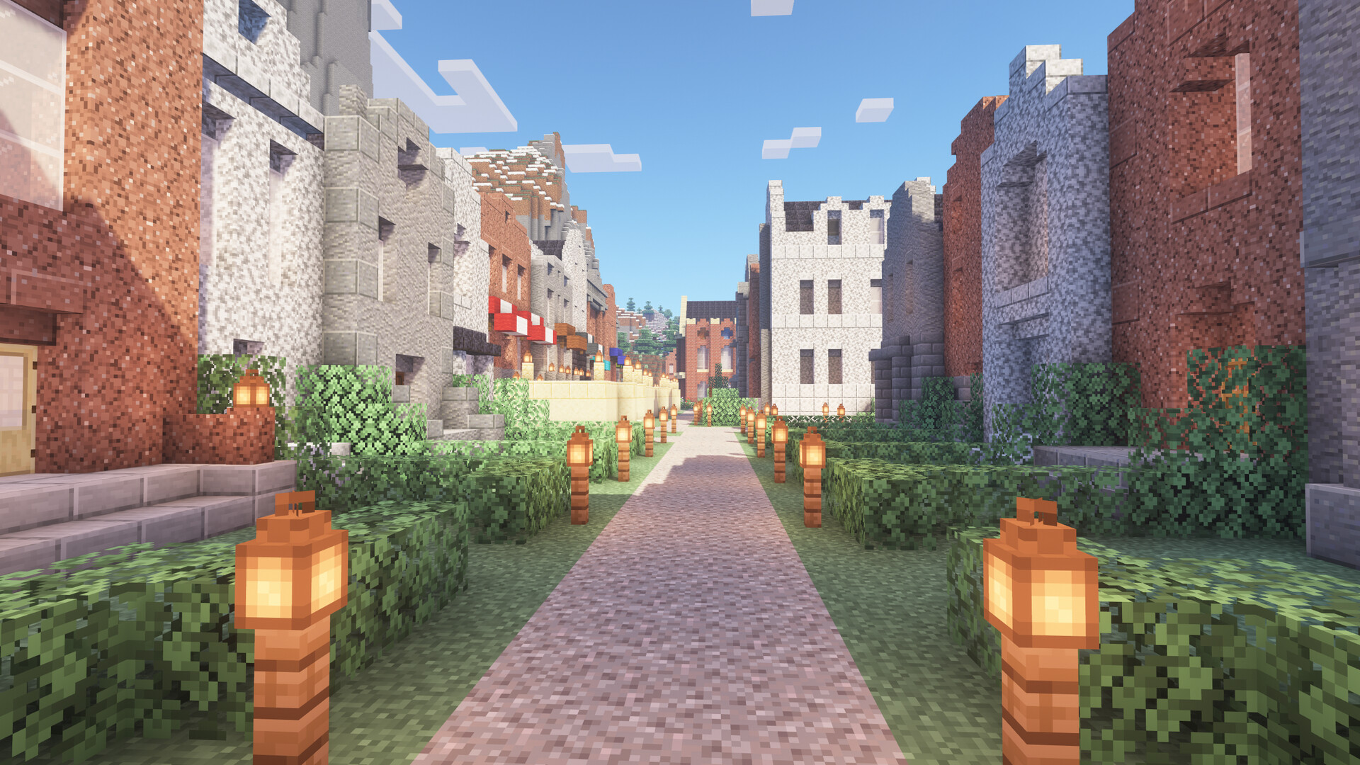 Valley Town Minecraft Map