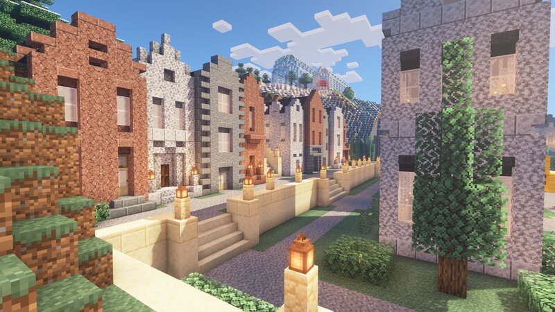 Valley Town Minecraft Map