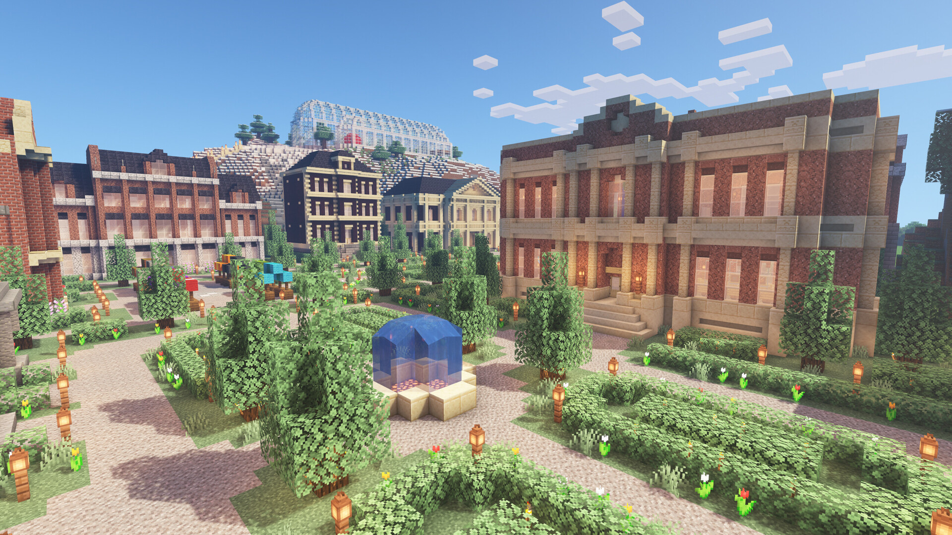 Valley Town Minecraft Map