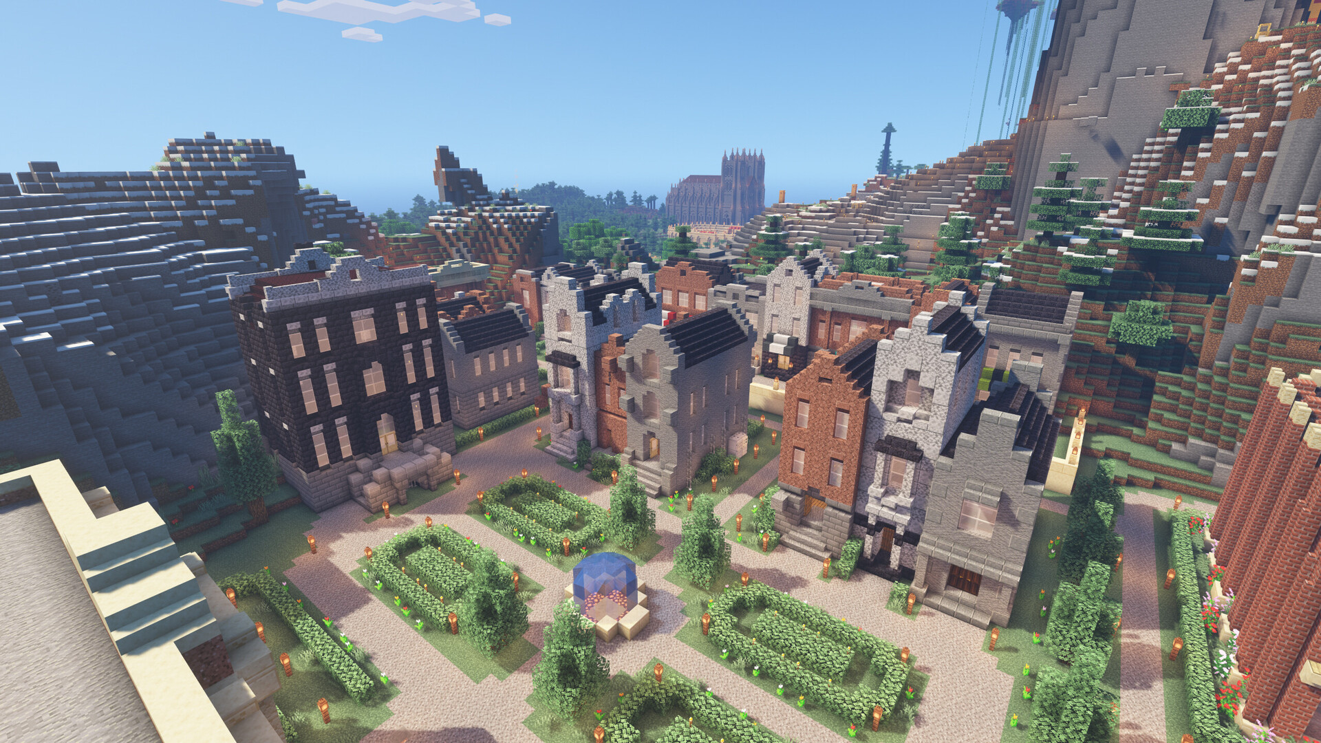 Valley Town Minecraft Map