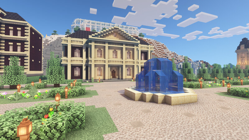 Valley Town Minecraft Map