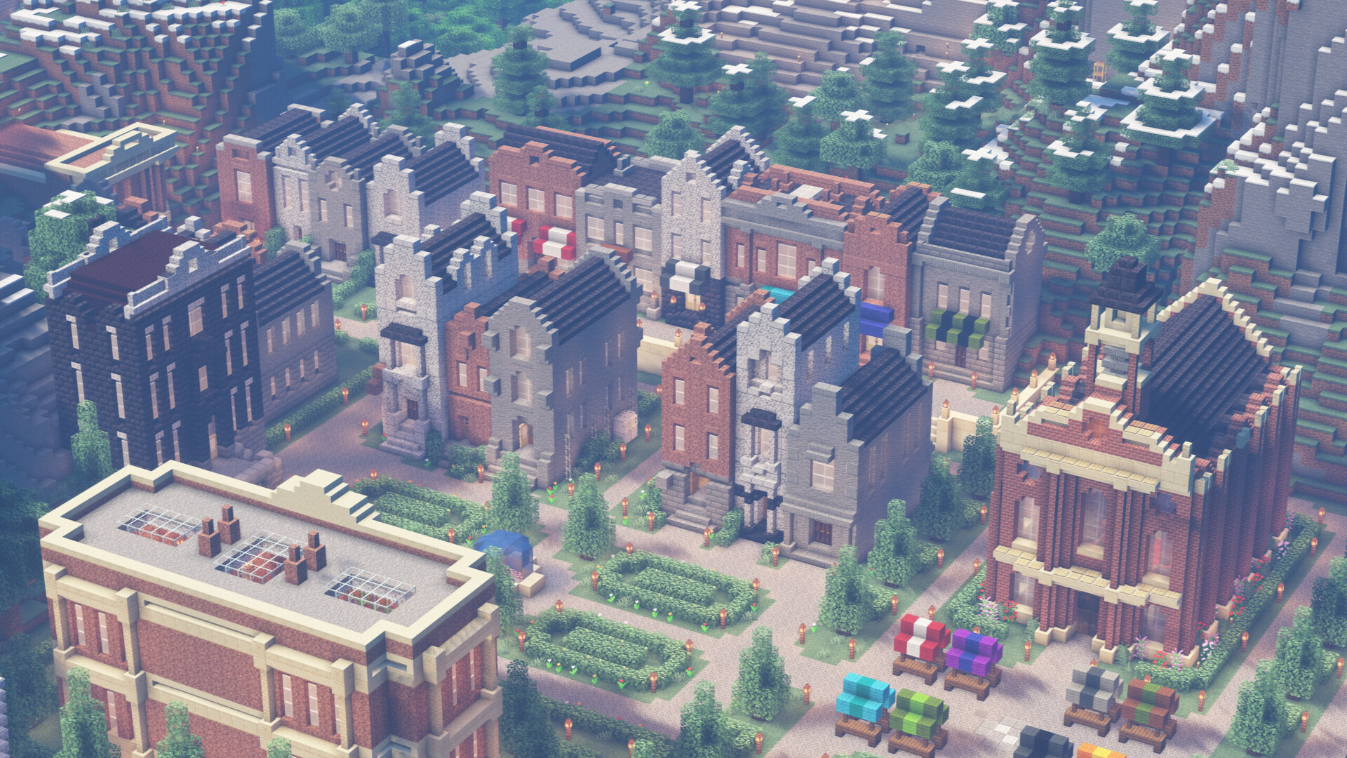 Valley Town Minecraft Map