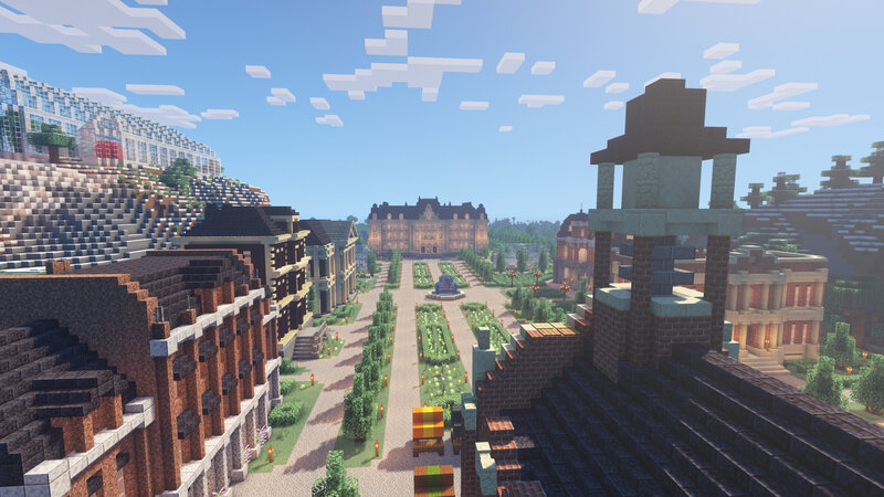 Valley Town Minecraft Map