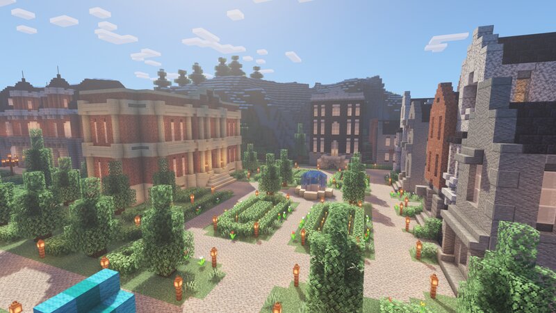 Valley Town Minecraft Map