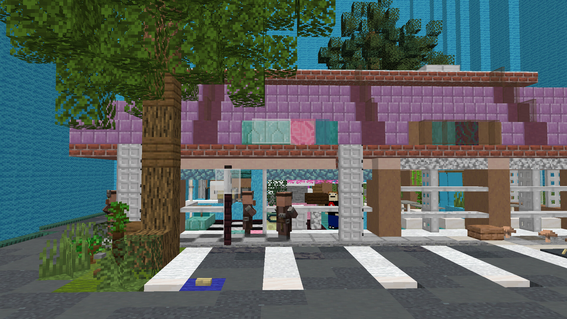 Slammin' Donuts/Irving & Burton | GTA Earth Parody Minecraft Map