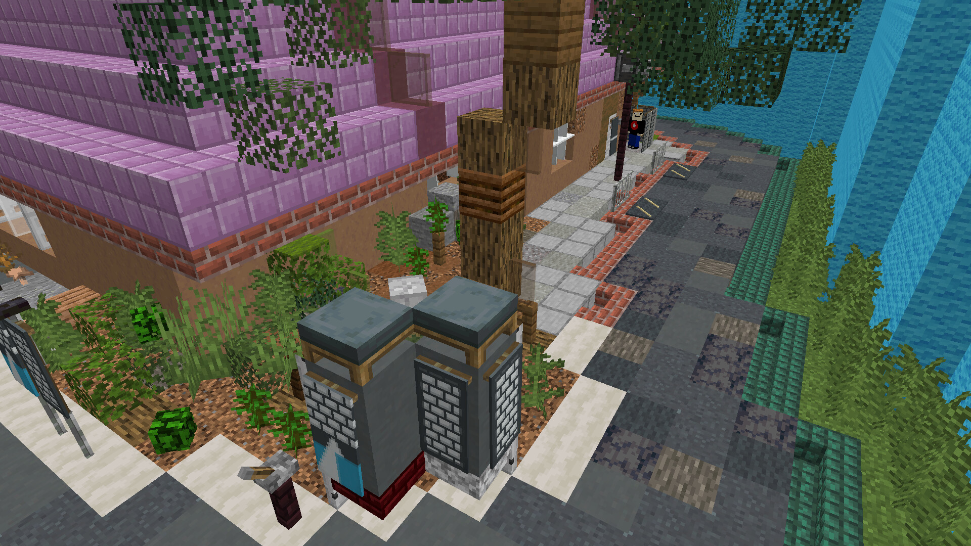 Slammin' Donuts/Irving & Burton | GTA Earth Parody Minecraft Map