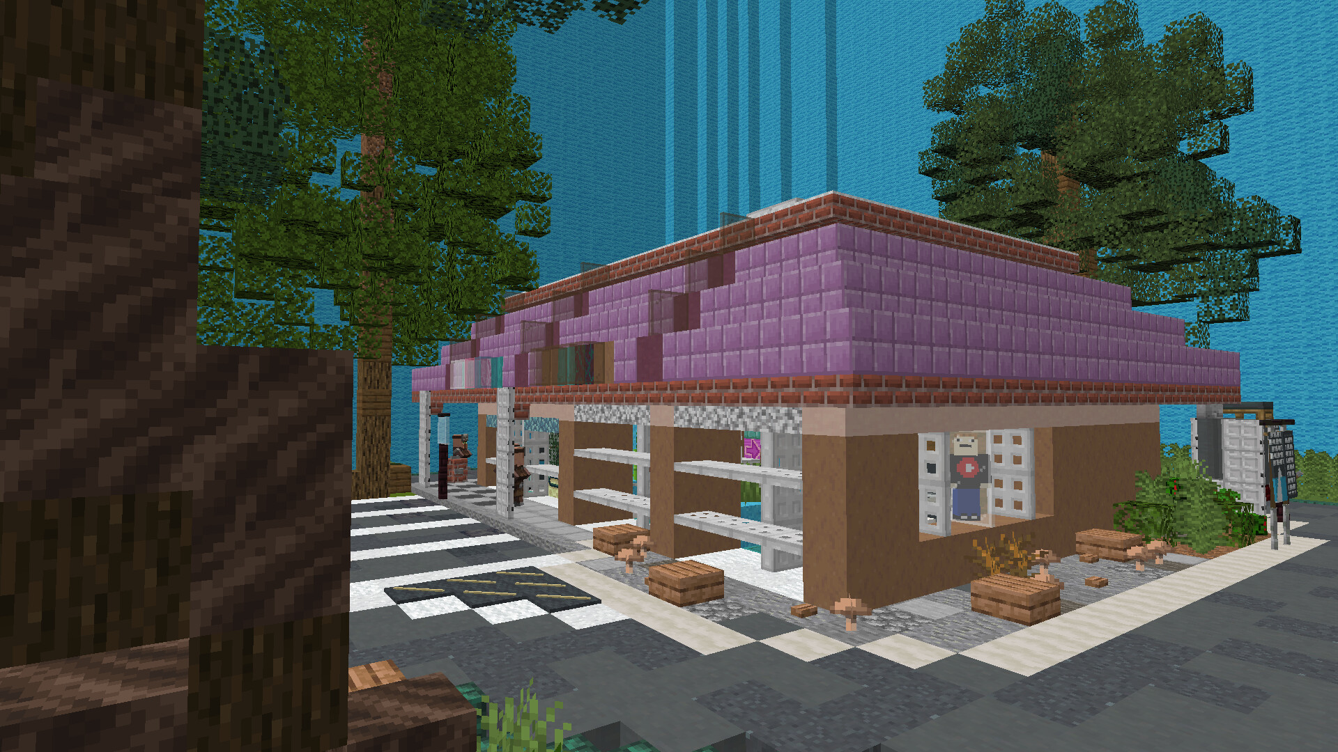 Slammin' Donuts/Irving & Burton | GTA Earth Parody Minecraft Map