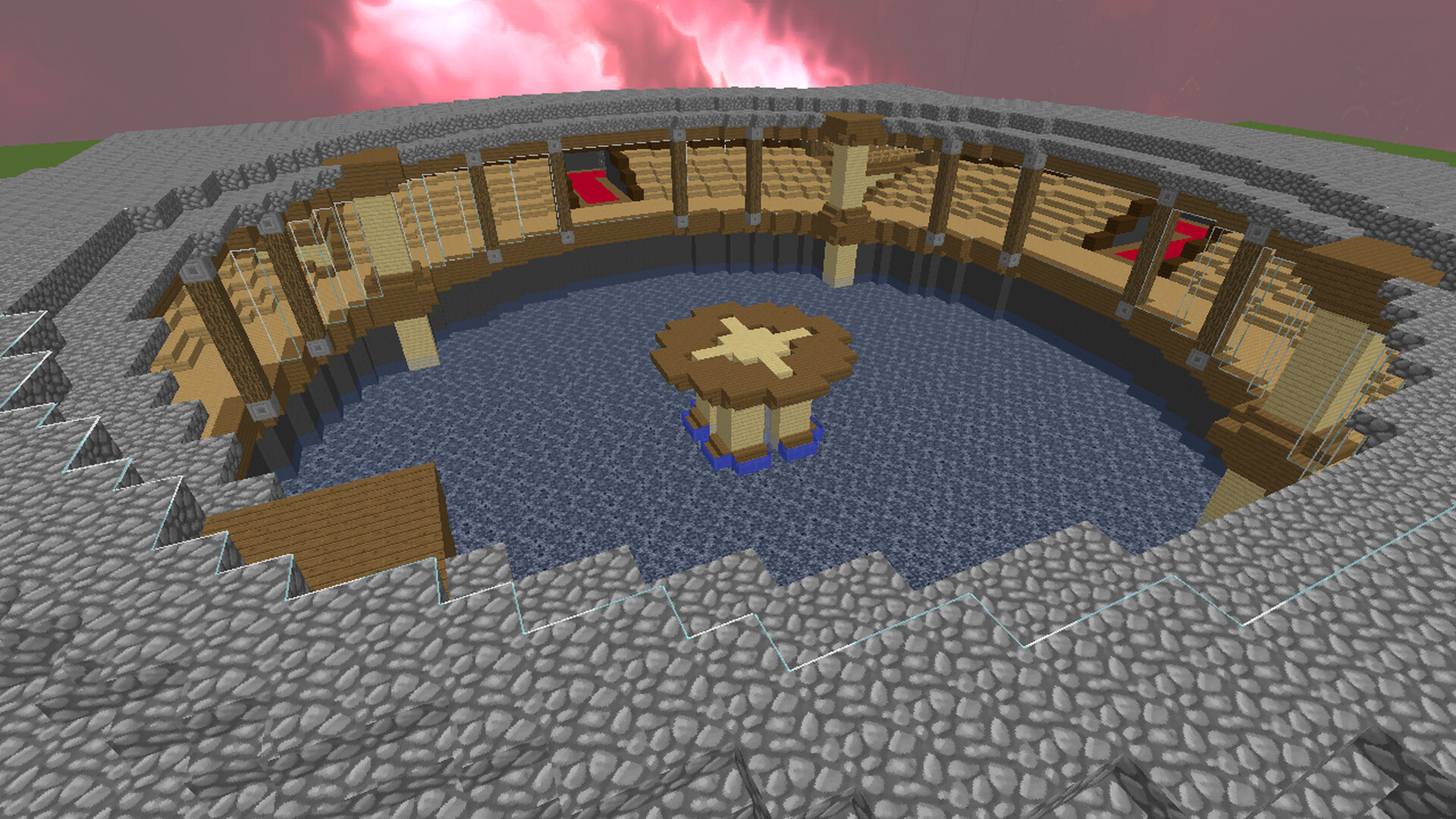 Sumo Lobby (Practice Arena) | 50x50 Minecraft Map