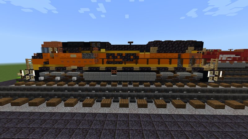 BNSF SD70ACe 8517 (Nose Head Light) Minecraft Map