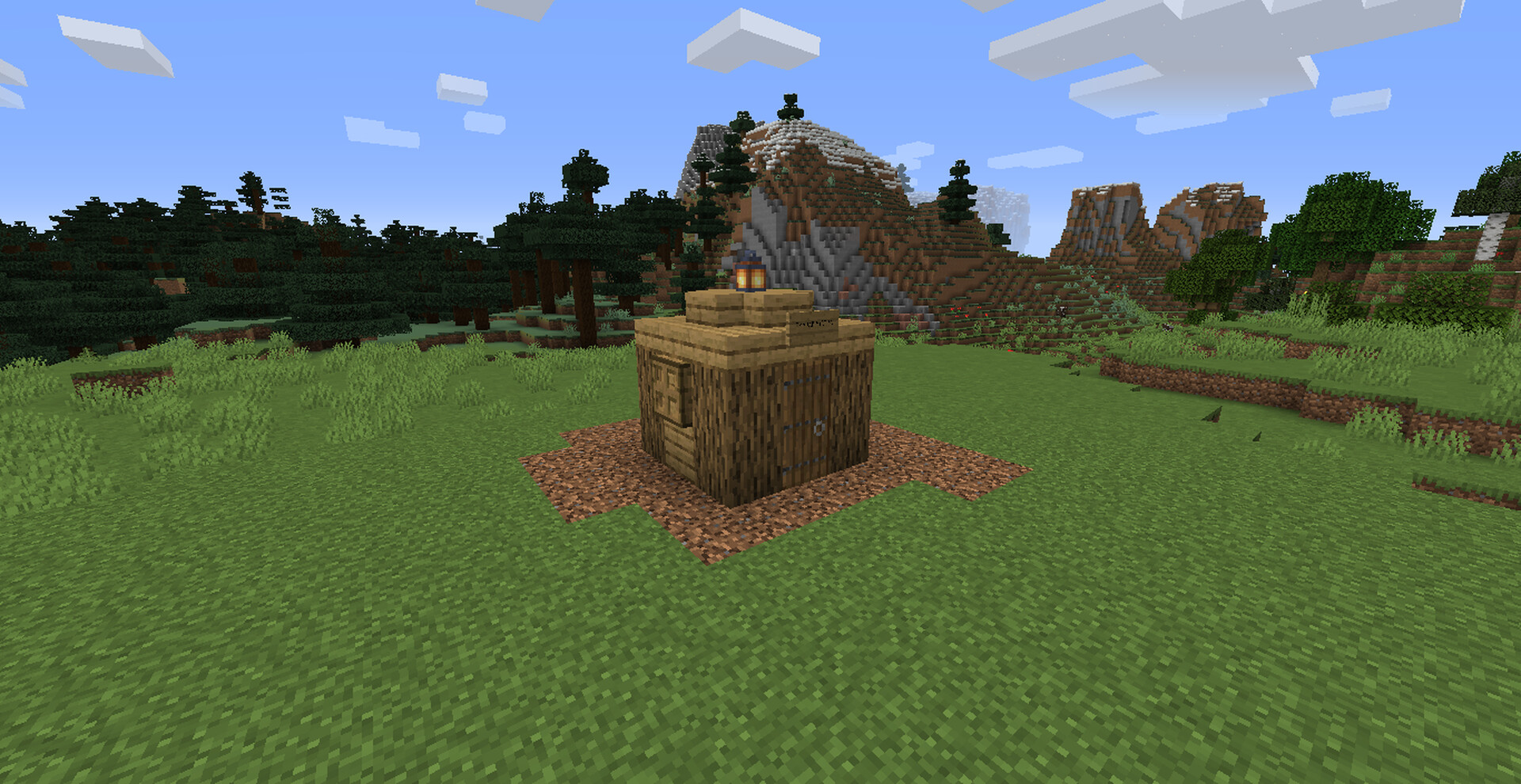 Classic Style Tardis from Doctor Who Minecraft Map