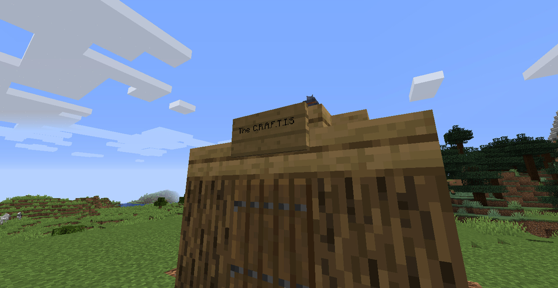 Classic Style Tardis from Doctor Who Minecraft Map