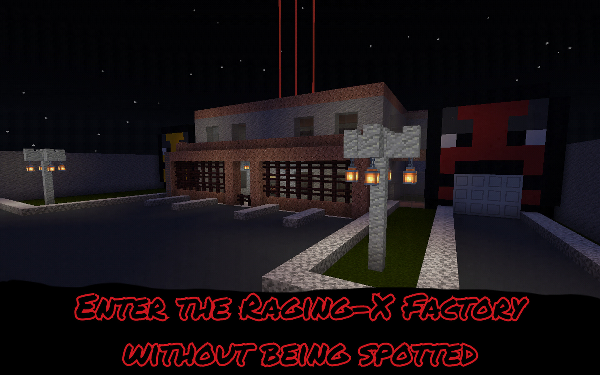 Raging-X Corp 4: Evil Factory Minecraft Map